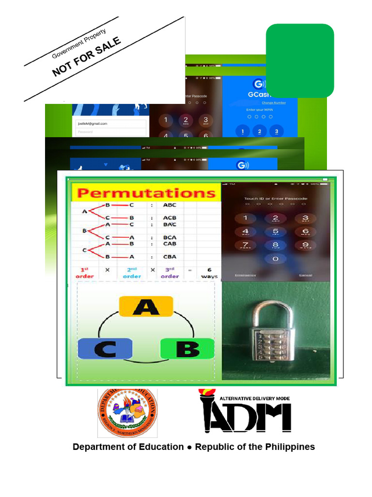 Math 10-Quarter 3, Module 11 | PDF | Learning | Permutation