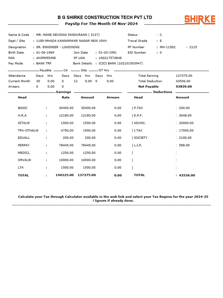 Rpt_slip1 (80) | PDF | Taxes | Payments