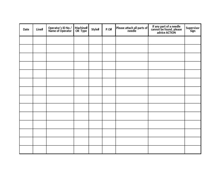 Broken Needle Record | PDF
