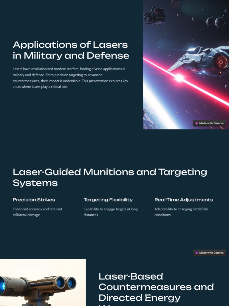 Applications-of-Lasers-in-Military-and-Defense | PDF