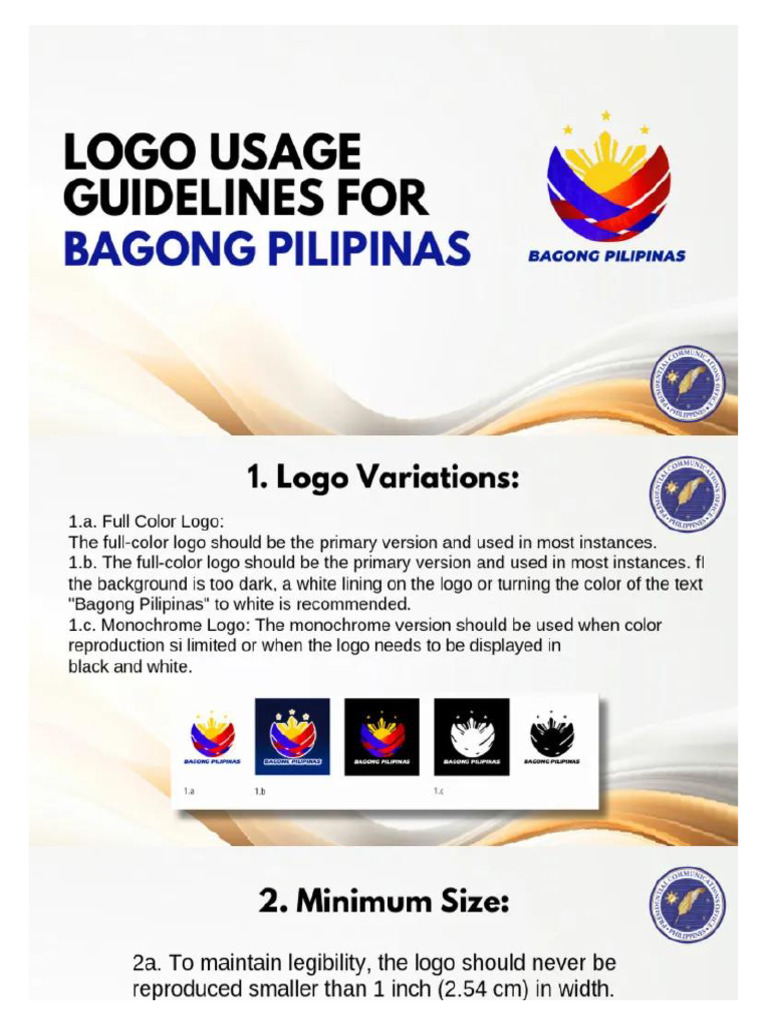 Bagong Pilipinas Logo | PDF