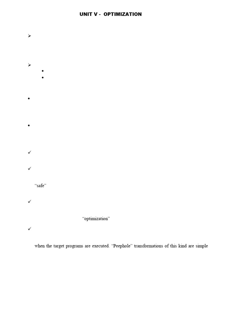 Cd-Unit 5 Part-2 | PDF | Program Optimization | Computer Programming