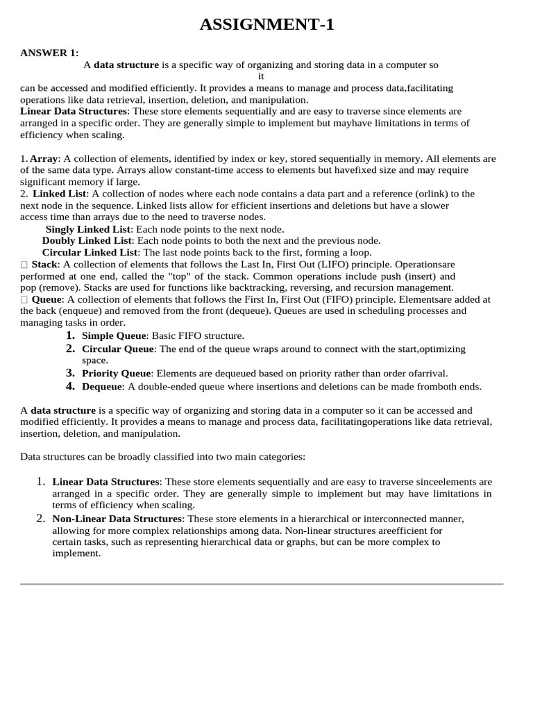 Prabhjot Dsa Assignment | PDF | Queue (Abstract Data Type) | Pointer ...