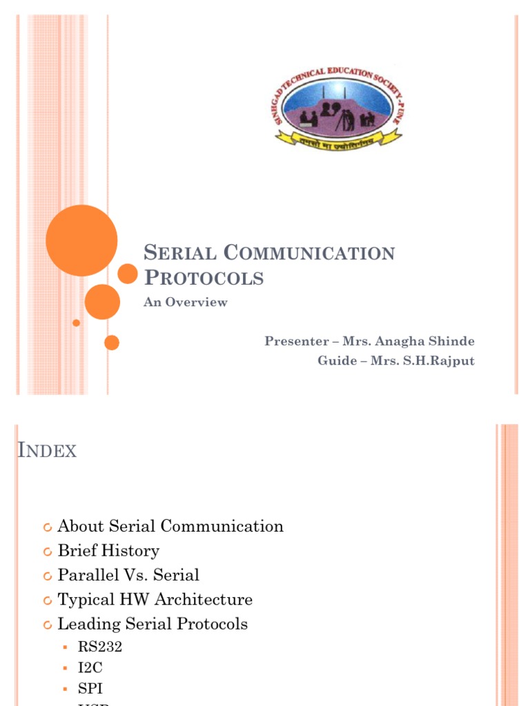 Serial Communication Protocols v0.1 | PDF | Usb | Electrical Connector