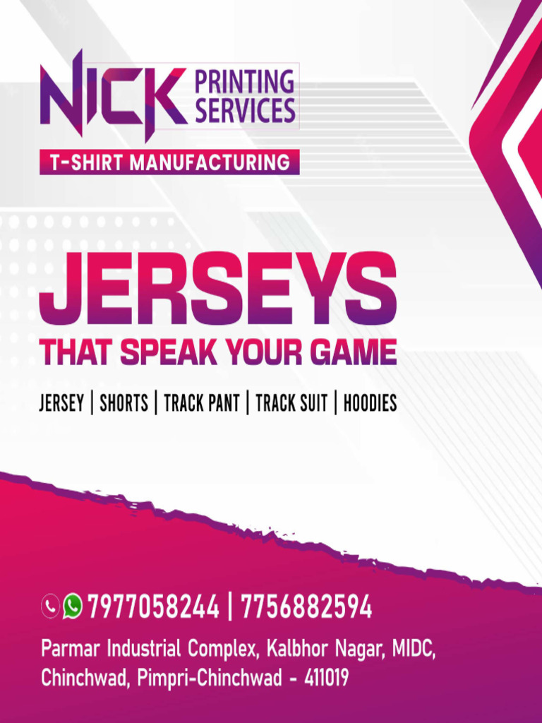 Nicksports T Shirt | PDF