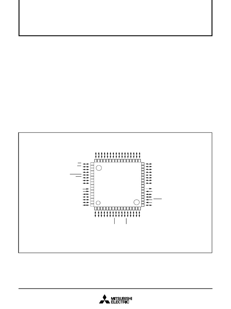 MCU-M38027E8SP | PDF | Input/Output | Read Only Memory
