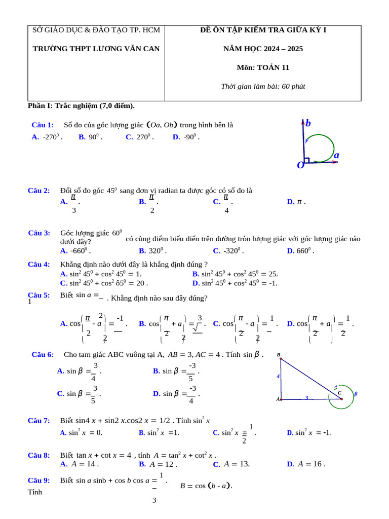 Đề ôn GHKI K11 | PDF