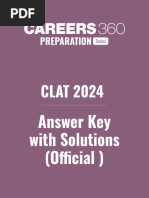 CLAT Syllabus - Origin CLAT | PDF