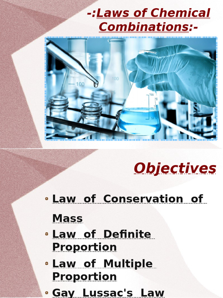 Chemical Combinations PP | PDF