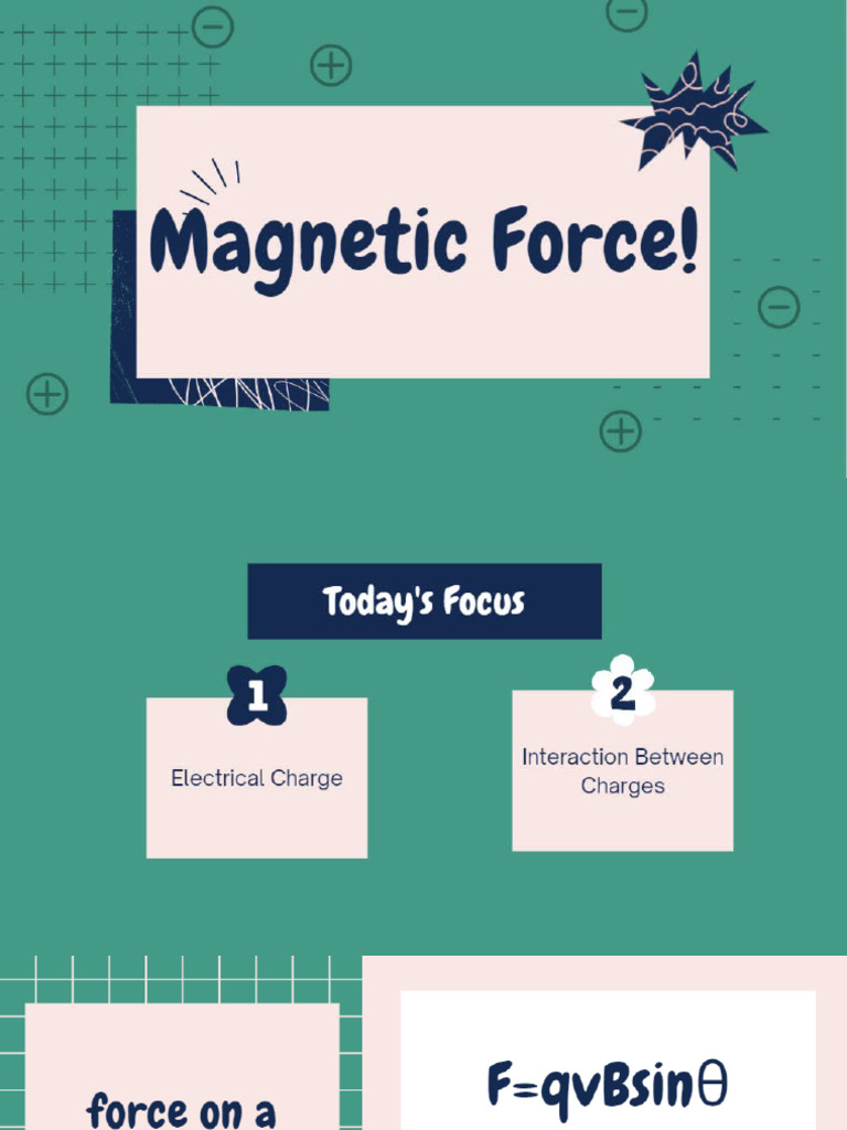 Magnetic Force | PDF