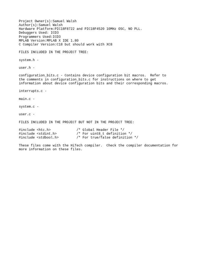 Project Information | PDF