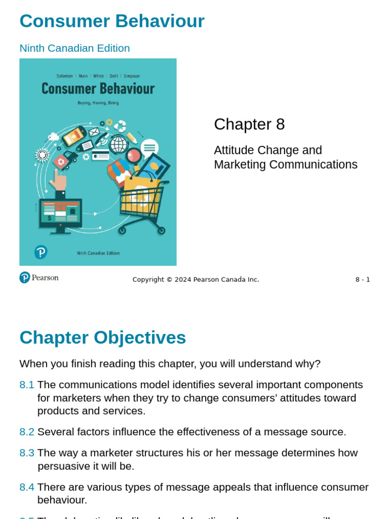 08 Solomon cb9c PPT ch08 | PDF | Persuasion | Attitude (Psychology)