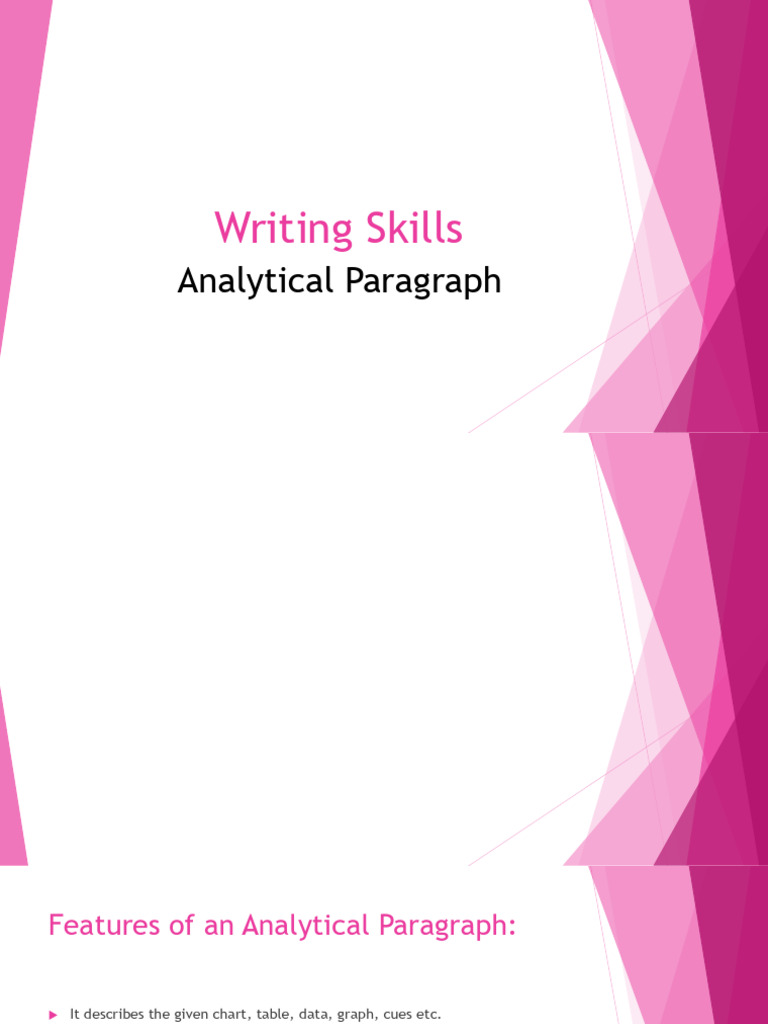 Writing Analytical Paragraphs Guide | PDF | Data