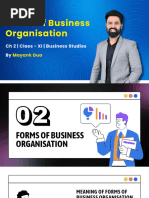 CLASS XI BST Chapterwise Topicwise Notes Chapter 2 Forms of Business ...