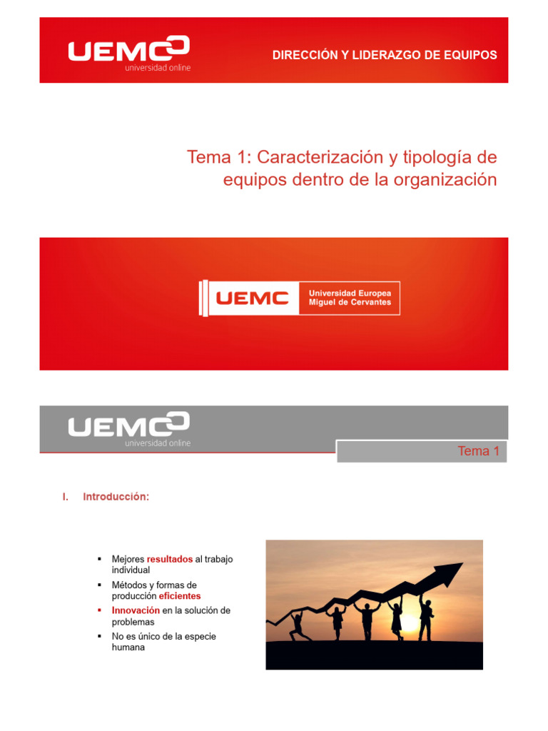 Presentación Tema 1 | PDF | Liderazgo | Creatividad