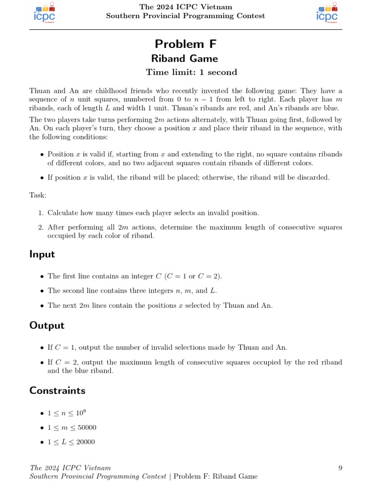 prob-Riband Game | PDF | Applied Mathematics | Algorithms