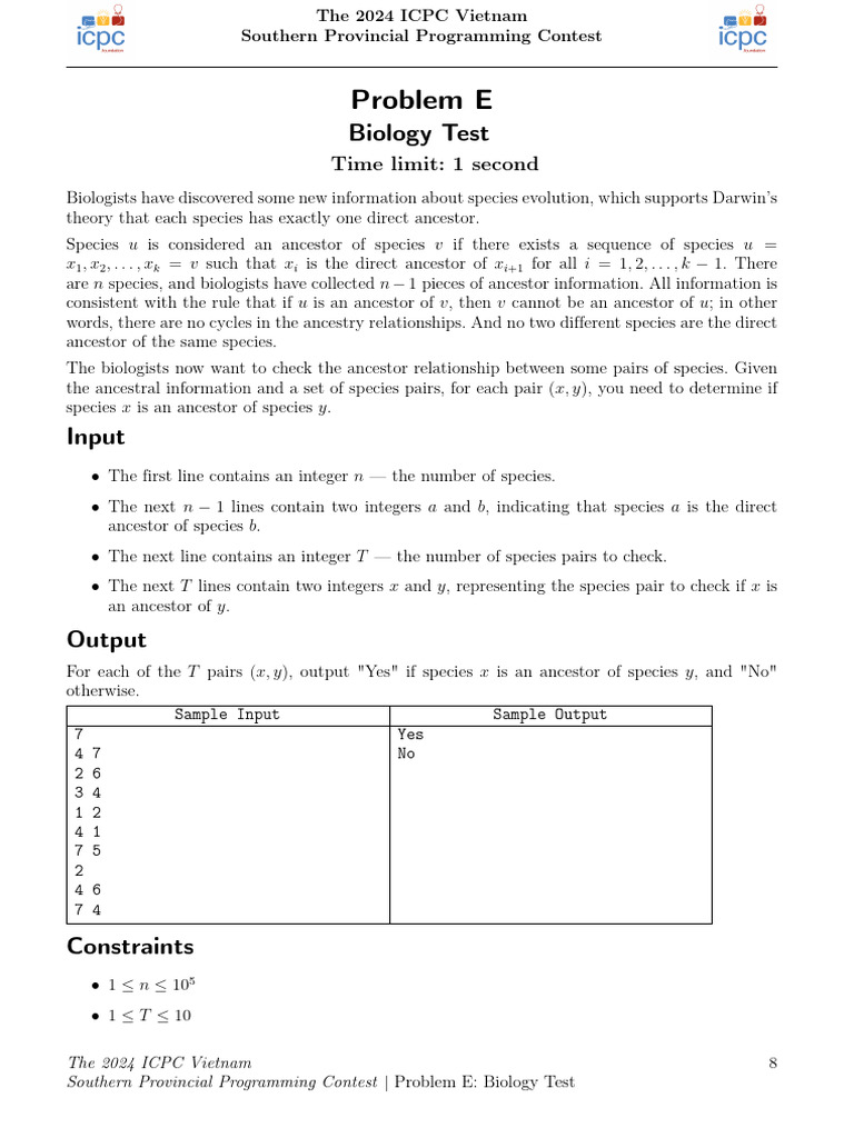 Prob-Biology Test | PDF