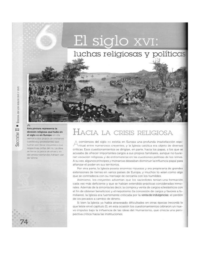 Trabajo Pr-Ctico 2do A-O - Reforma y Contrareforma | PDF