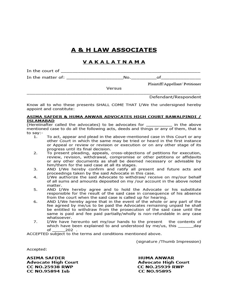 A&H LAW | PDF | Common Law | Legal Procedure