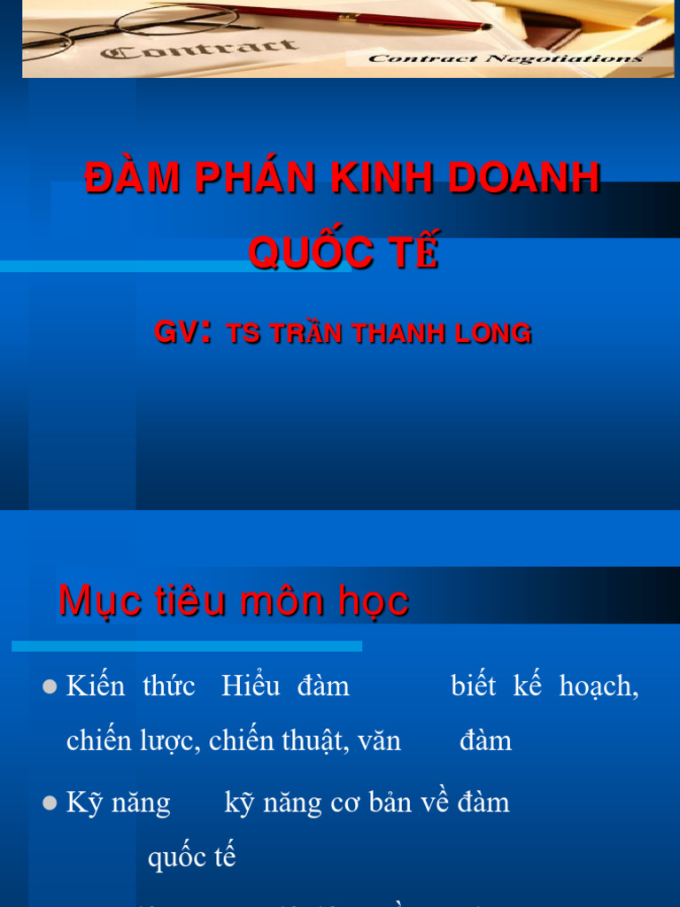 Dam Phan Kinh Doanh - Bai Giang - 2024 - Final - Gui Sinh Vien | PDF