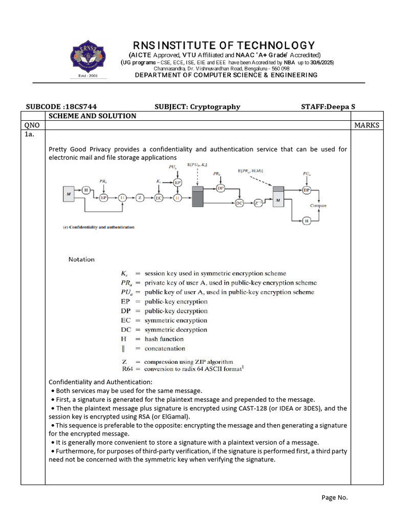 PGP and MIME: Cryptography Overview | PDF | Internet Protocols ...