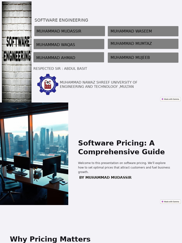 Software Engineering 73,57,35,65,81 | PDF | Pricing | Agile Software Development
