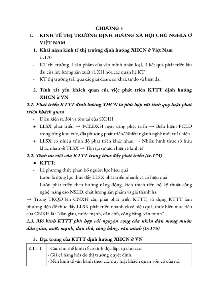 (KTCT) TÀI LIỆU ÔN TẬP - C5 | PDF