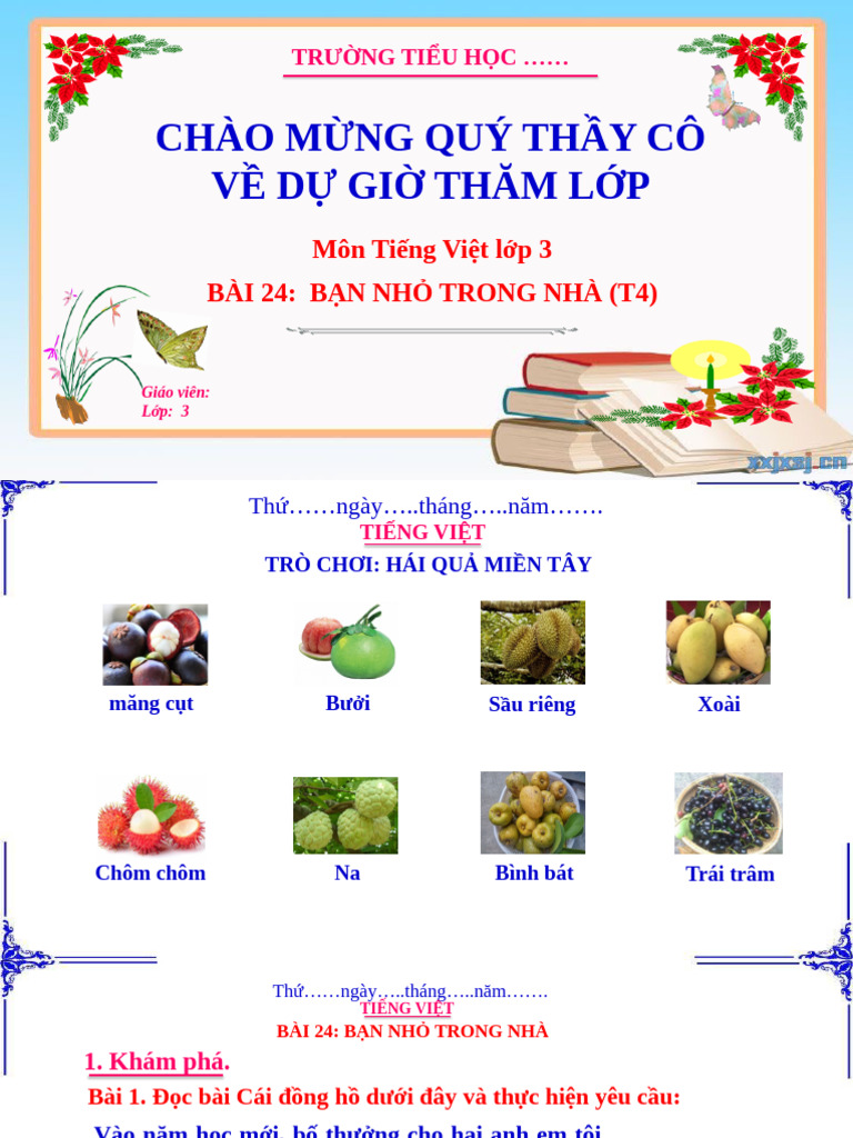 Tuan 13 Ban Nho Trong Nha t4 | PDF