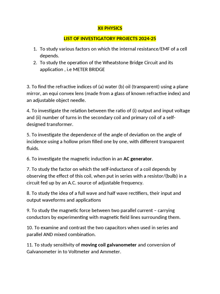 Xii Investigatory Project | PDF