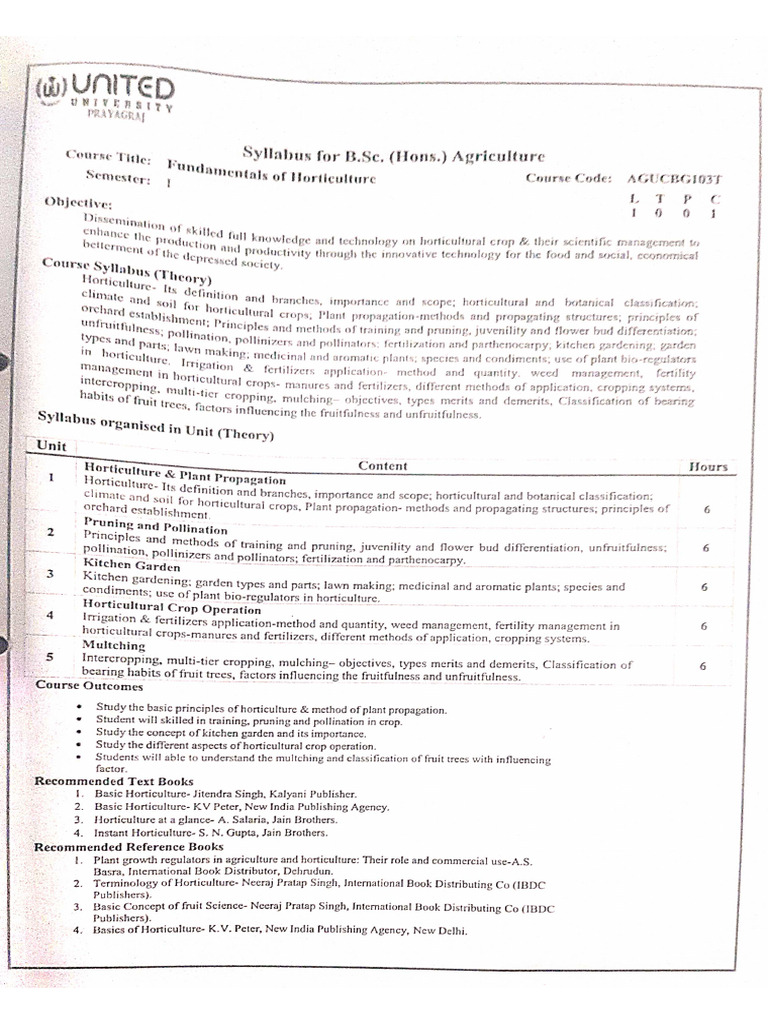 Teaching Syllabus | PDF