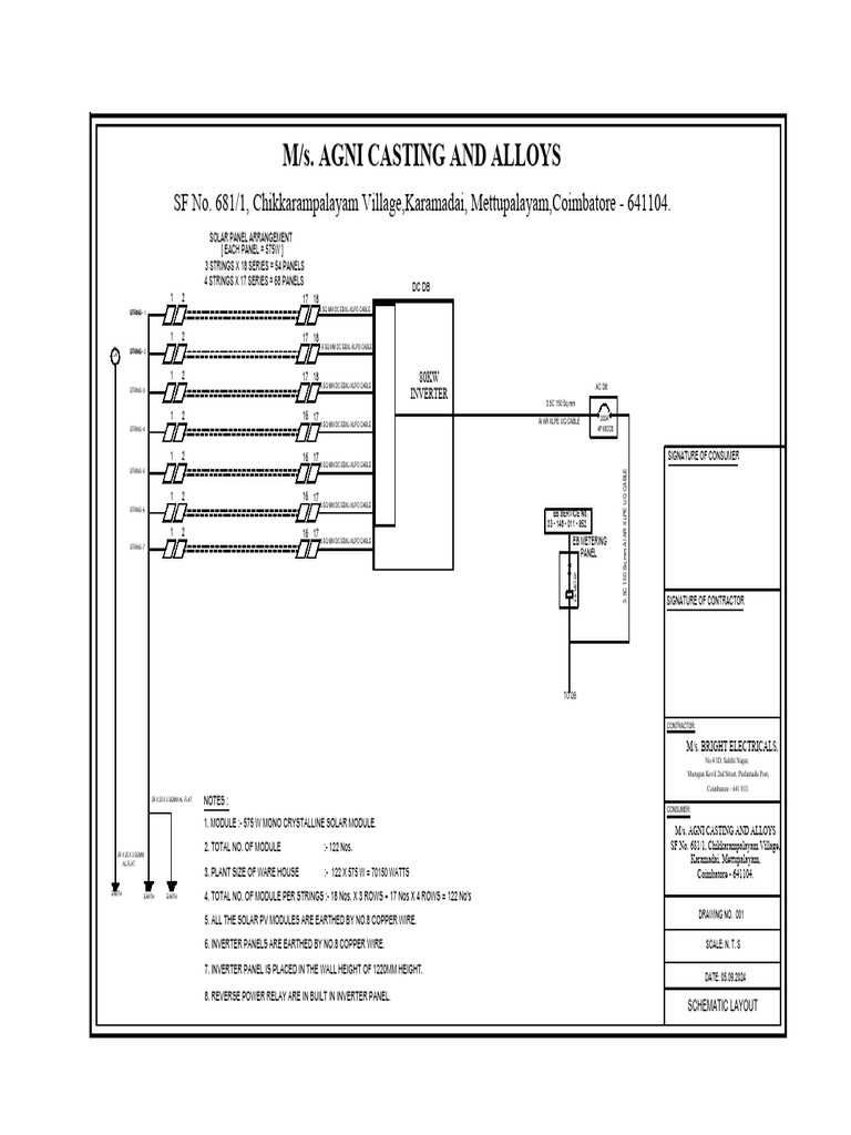 Agni Casting Schematic - 5.9.24-Model - 2 | PDF | Solar Panel | Power ...