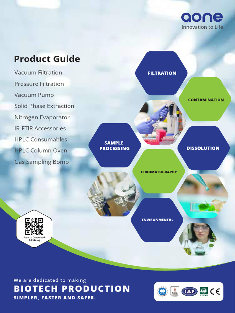 AONE Product Catalog 2024 - New | PDF | Filtration | Pump