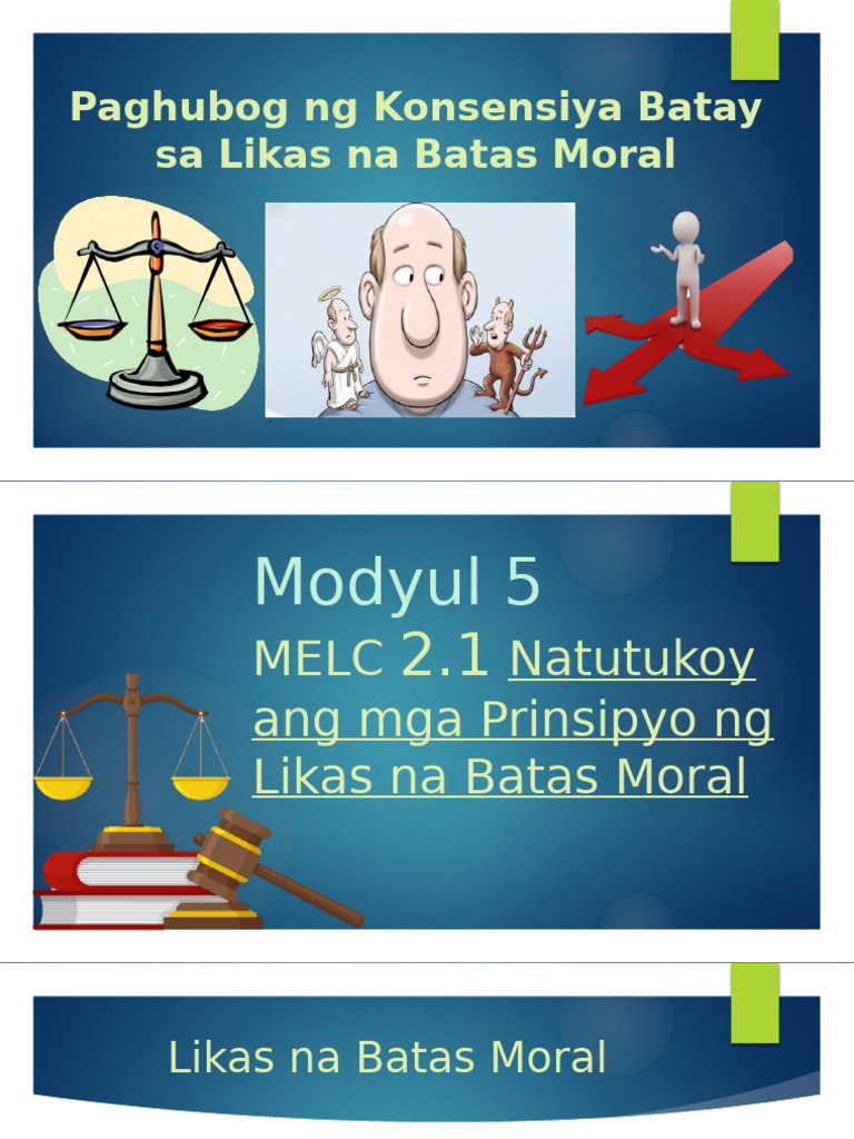 KONSENSIYA - Likas Batas Moral | PDF