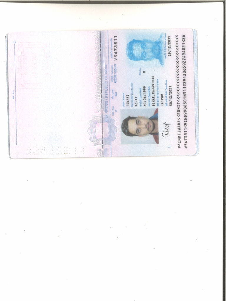 PASSPORT FRONT | PDF