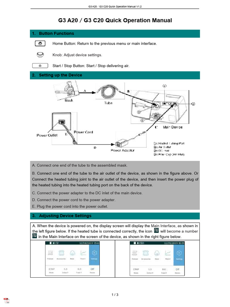 BMC G3 A20/C20 Quick Manual | PDF | Computing
