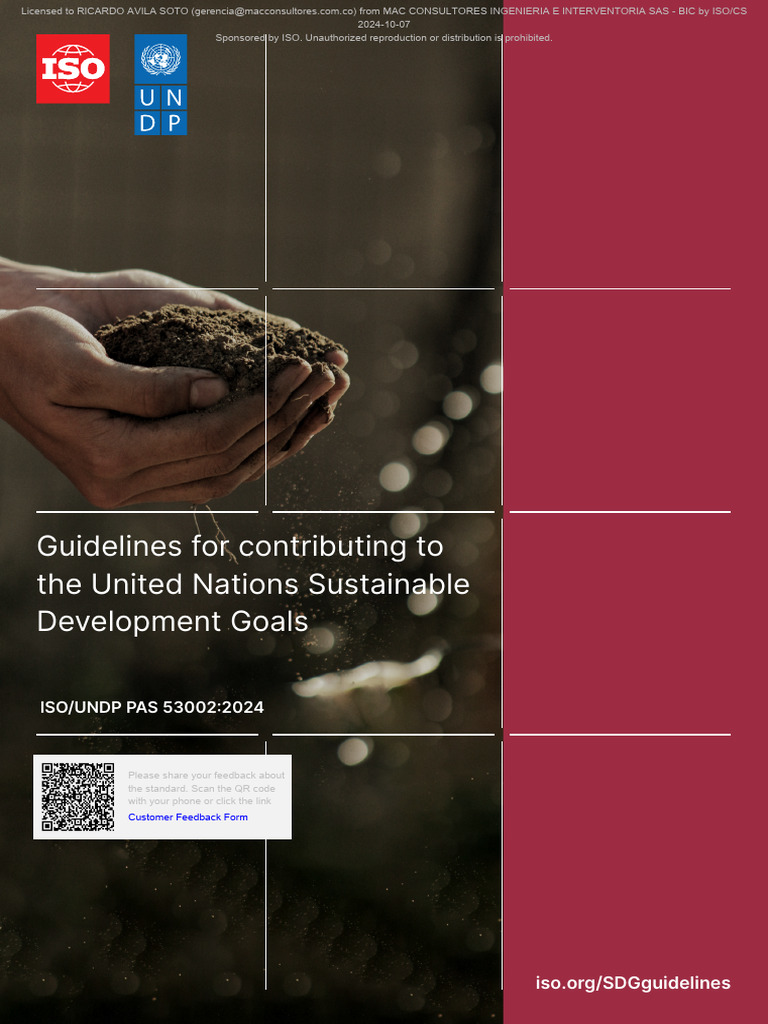 ISO UNDP PAS 53002 2024(en) Pdfcolor | PDF | Sustainability | Sustainable Development
