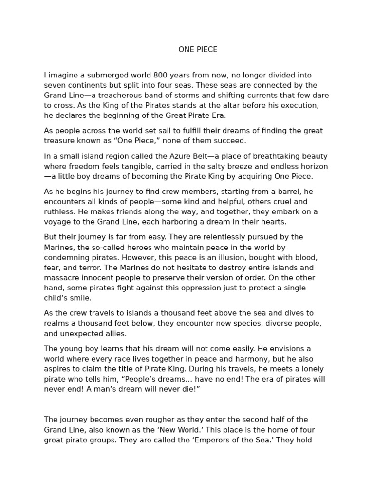 One Piece Pdf