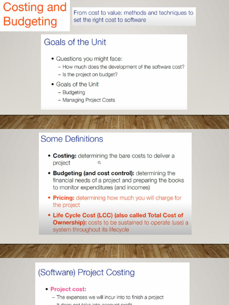 Software Project Management Chapter 3 Part 8 | PDF | Project Management