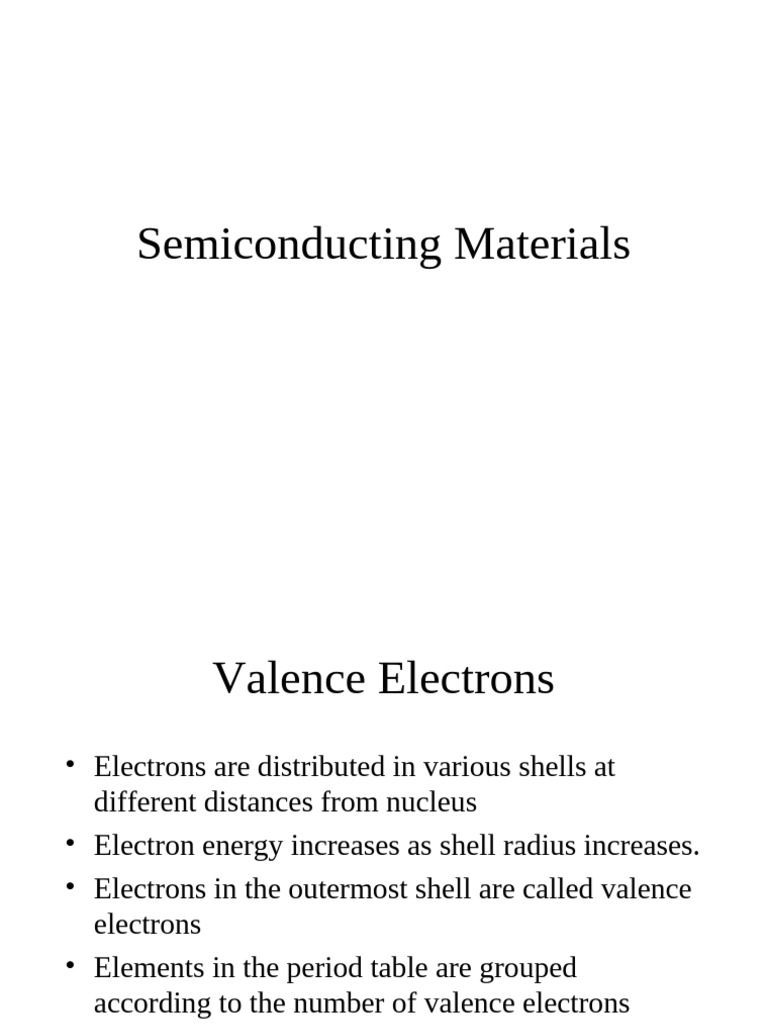 Understanding Semiconductors Basics | PDF | Semiconductors | Doping (Semiconductor)