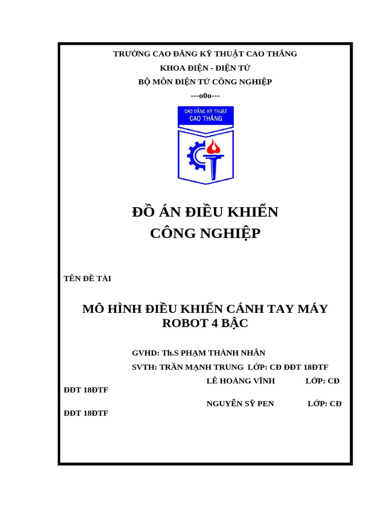 Đ Án Tham KH o | PDF