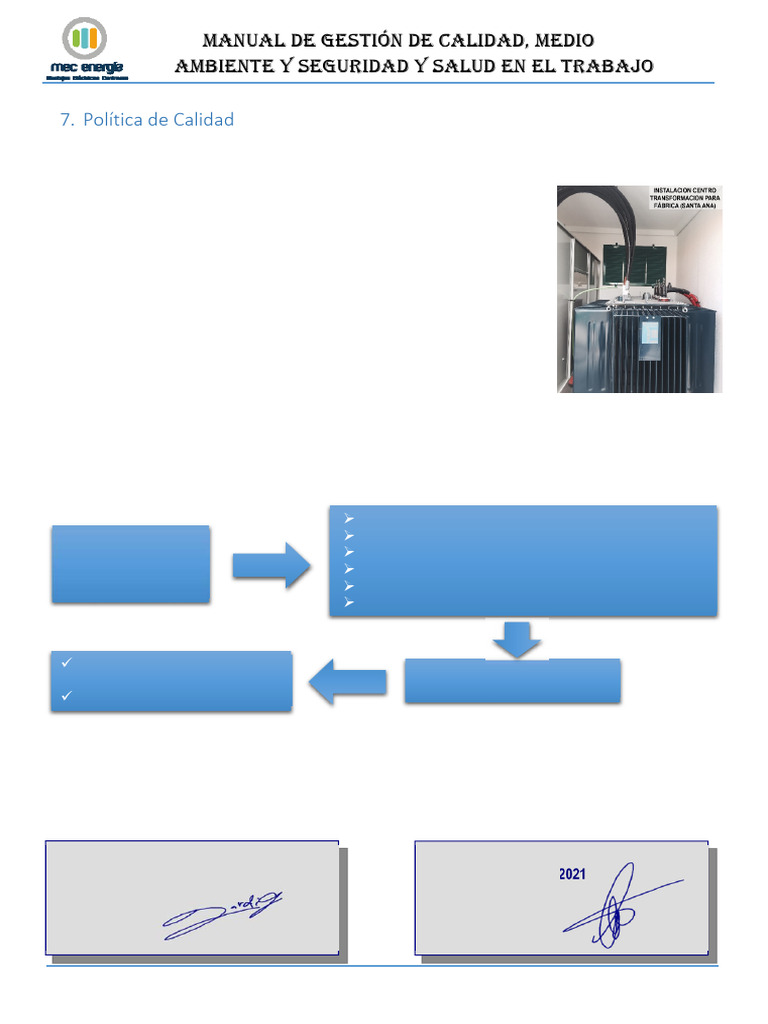 Politicas CA MA SST | PDF | Calidad (comercial) | Sistema de manejo de ...