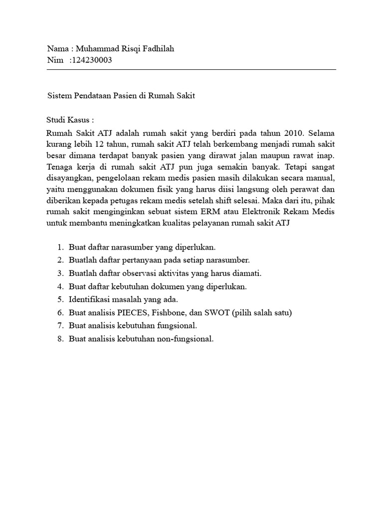 Muhammad Risqi Fadhilah - RKPL | PDF