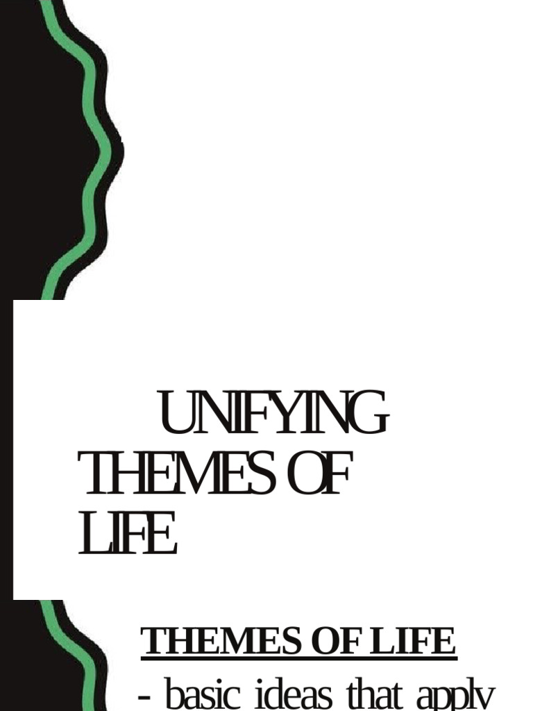 ELS Q2L1 Unifying Themes | PDF | Biology | Science