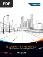 Crompton LED Lighting Catalogue & Price List 2021 India | PDF ...