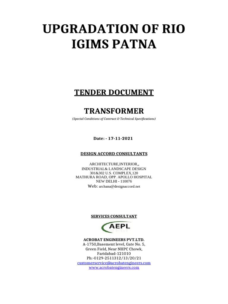 Igims Rio Transformer Sc&spe R0 | PDF | Transformer | Switch