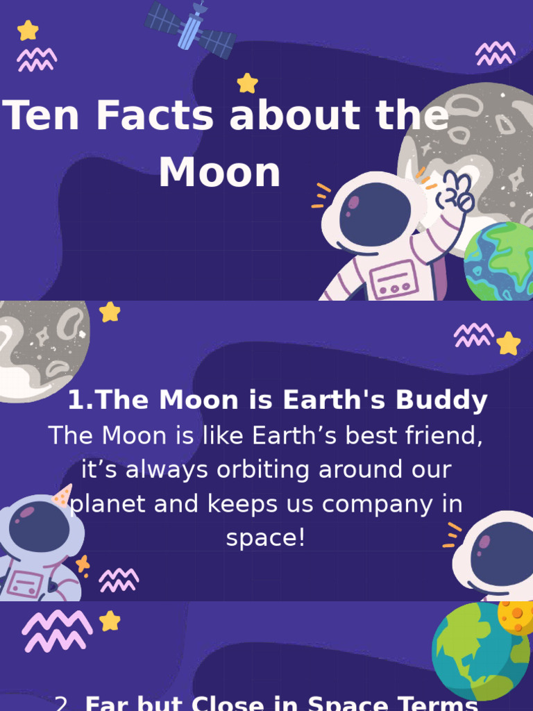 Facts About the Moon | PDF