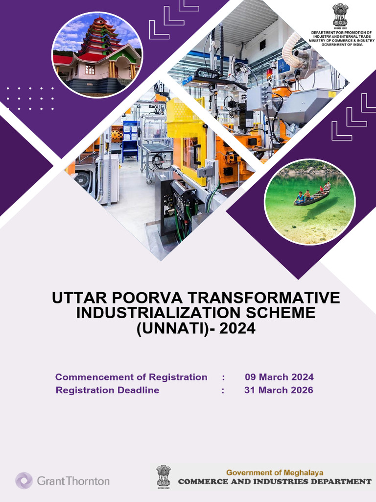 UNNATI Brochure Meghalaya | PDF | Economies | Government Finances