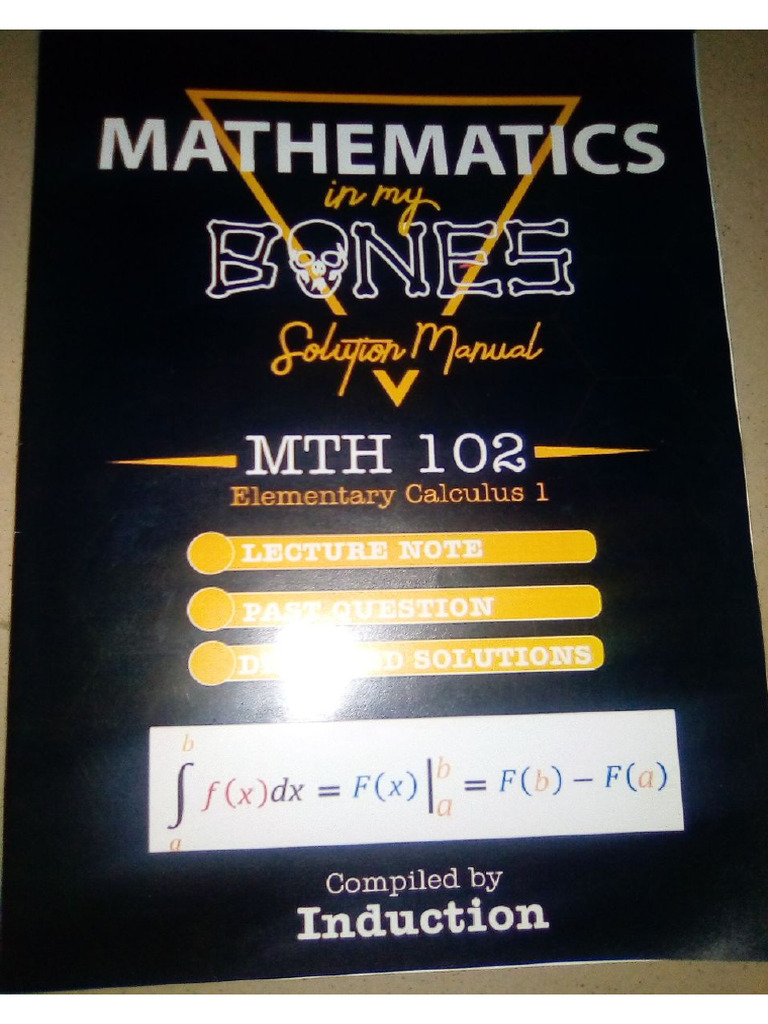 MTH 102 Compiled by Aku-Ibe Chizuroke Akuwudike | PDF