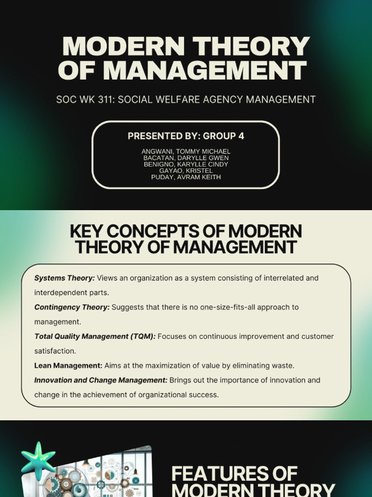 4_Modern-Management-Theory | PDF