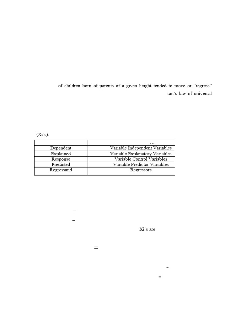Chap 2 Econometrics I Jonse 3 Pdf Errors And Residuals